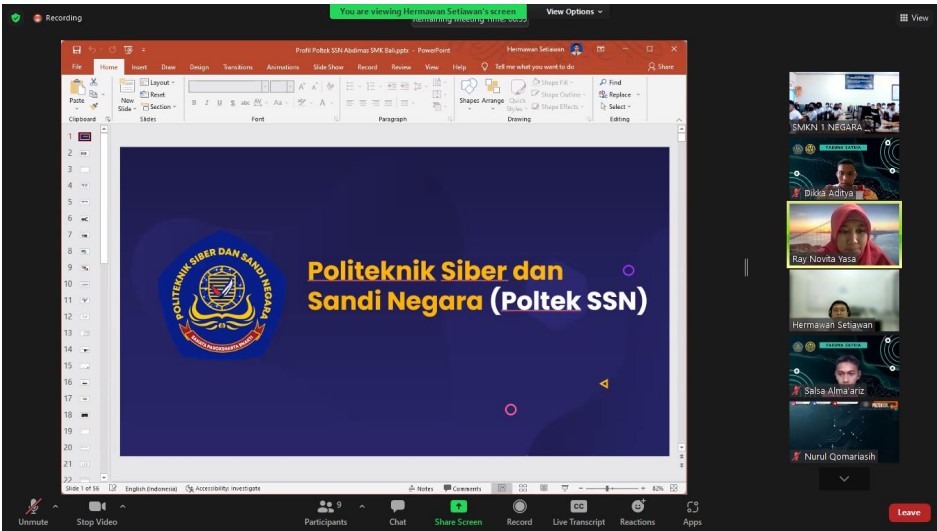 PPM POLTEK SSN MELAKUKAN SOSIALISASI MEDIA EDUKASI ANTI PHISHING ...